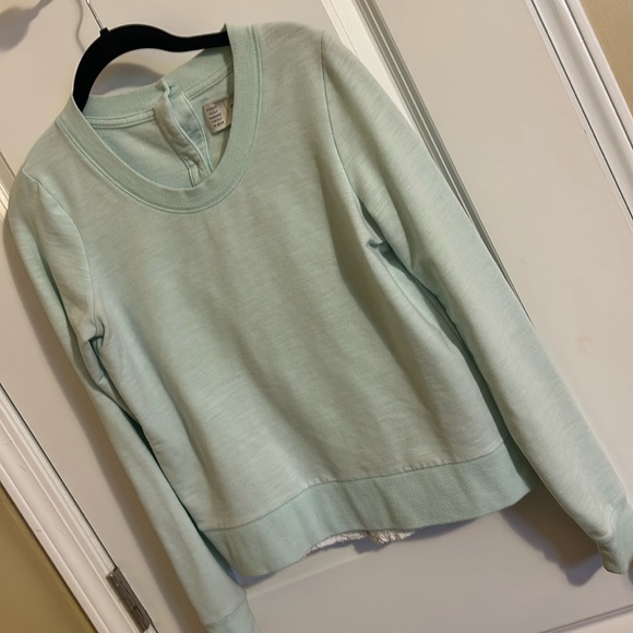 saturday sunday | Tops | Mint Green Top With Off White Lace And Button ...